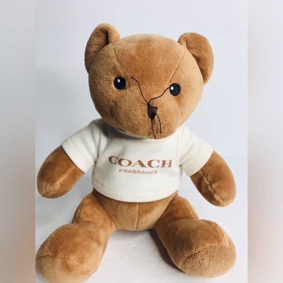 Coach | Toys | Coach Fragrance Limited Edition Logo Teddy Bear Plush T ...